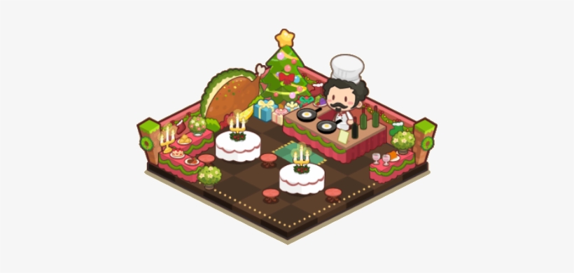 Christmas Buffet - Cake - 444x319 PNG Download - PNGkit