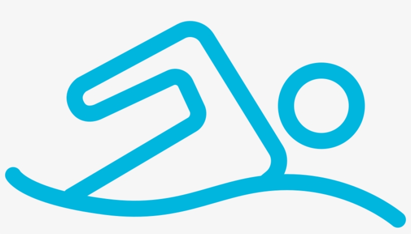 Swim-1 - Swimming Outline Icon Png - 892x466 PNG Download - PNGkit