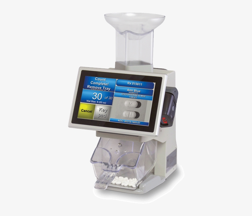 Kl1plus Pharmacy Tablet Counter Front - Kirby Lester Kl1 Plus - 392x626 ...