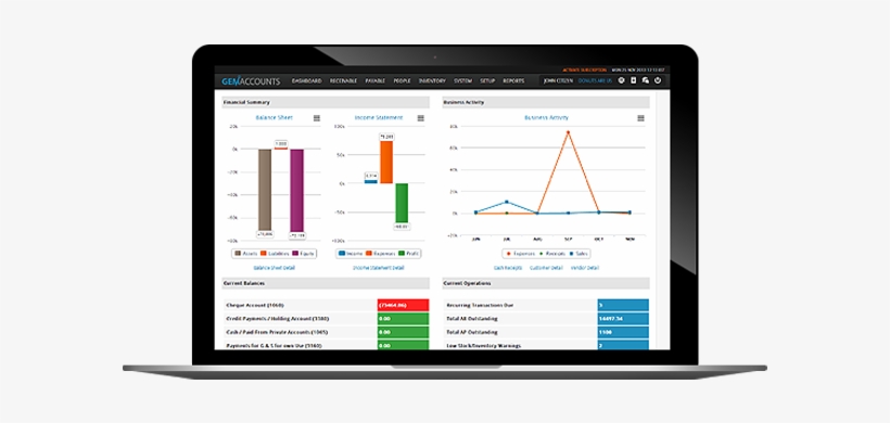 Gem Accounts Cloud Accounting - Accounting Software - 600x350 PNG ...