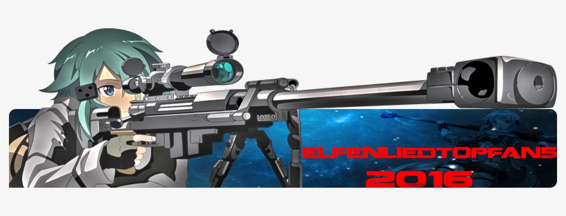 Signature - Sniper Rifle - 811x234 PNG Download - PNGkit