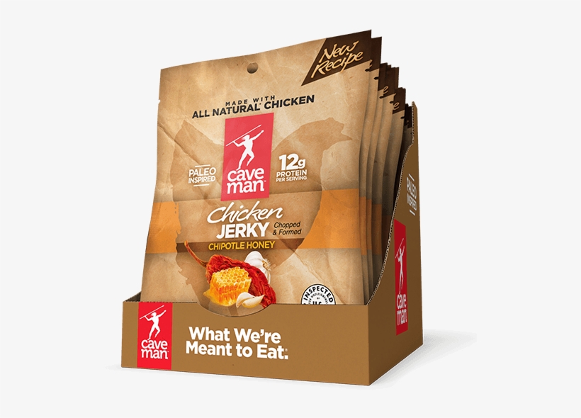 Caveman Foods Caveman Chicken Jerky Buffalo Style 2.5 - 550x550 PNG ...