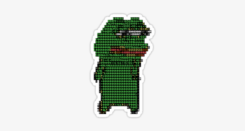 Ascii Pepe - Pepe Animated - 375x360 PNG Download - PNGkit