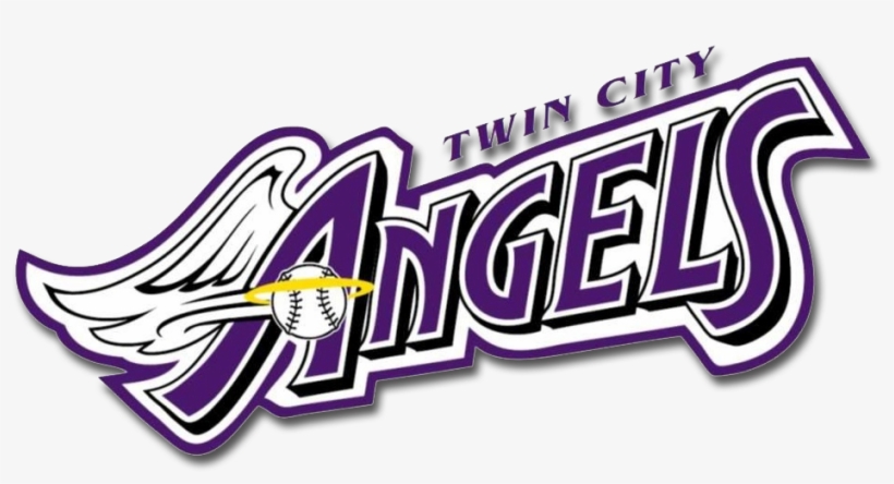 Tc Angels Logo - Twin City Angels Softball - 953x482 PNG Download - PNGkit