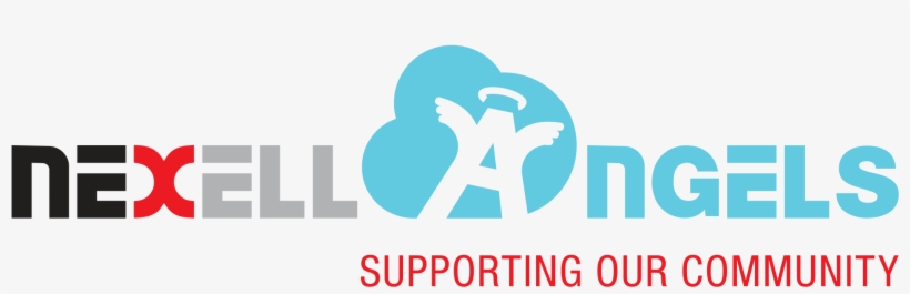 Nexell-angels Logo Tagline Rgb - Voluntary Association - 2158x704 PNG Download - PNGkit