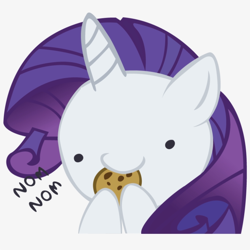 Rarity Nom Nom By Cptofthefriendship-d - Mlp Fluttershy In Future ...