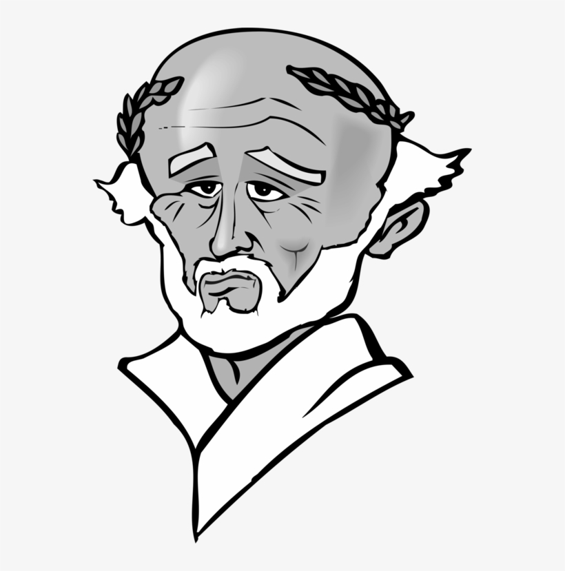 Philosopher Ancient Greek Philosophy Drawing Cartoon - Philosopher ...