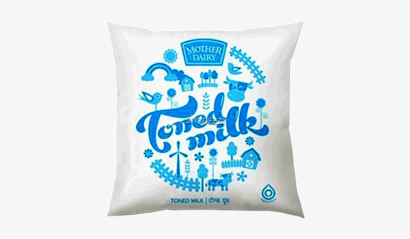 Mother Dairy Toned Milk 500 Ml - Mother Dairy Milk Packet - 500x500 PNG ...