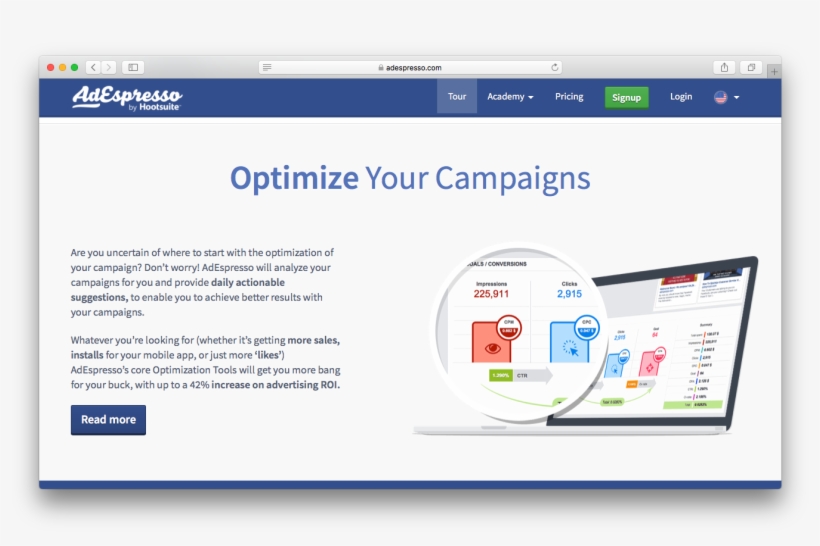 Download Transparent Adespresso Optimize Campaigns Optimization Tools ...