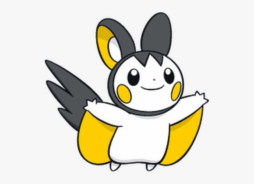 Emolga Easy To Draw - 530x515 PNG Download - PNGkit