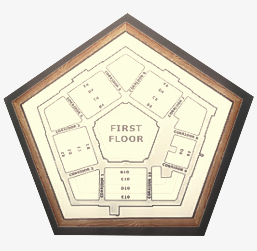 Download Transparent Pentagon 1st Floor Plan - Us Pentagon Floor Plan ...
