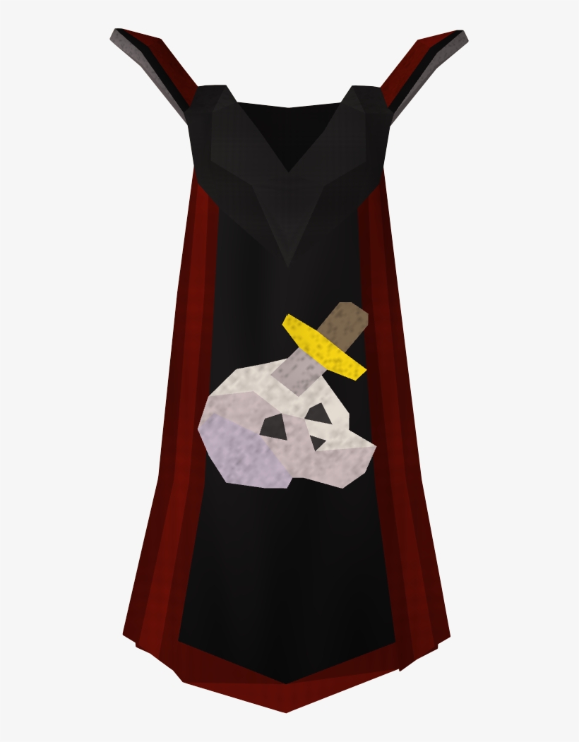 Slayer Cape Detail - Runescape Slayer Cape - 509x971 PNG Download - PNGkit