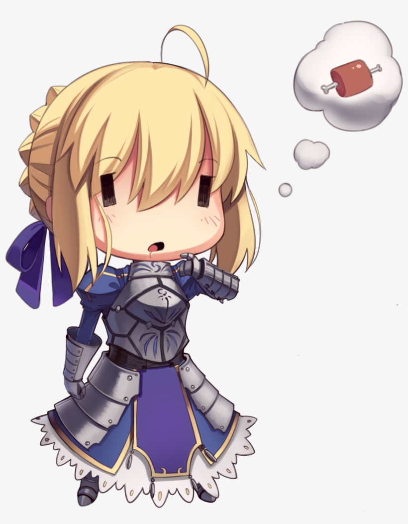 View Fullsize Saber Image - Fate Saber Emote - 1888x2309 PNG Download ...