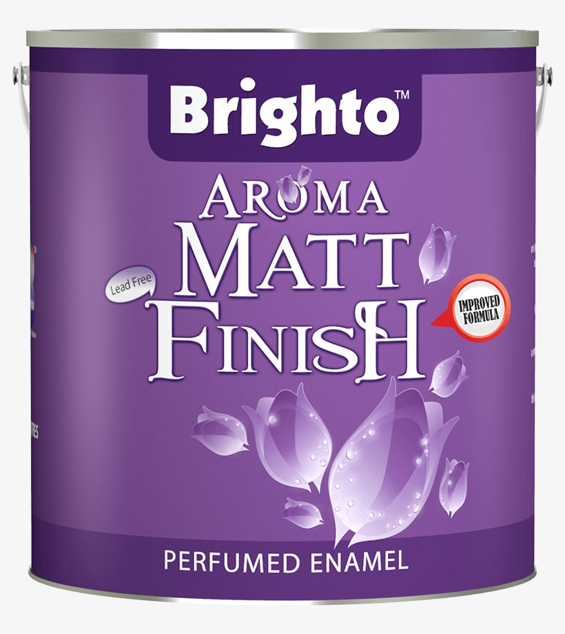 Aroma Matt Finish - Brighto Paints - 1000x1000 PNG Download - PNGkit