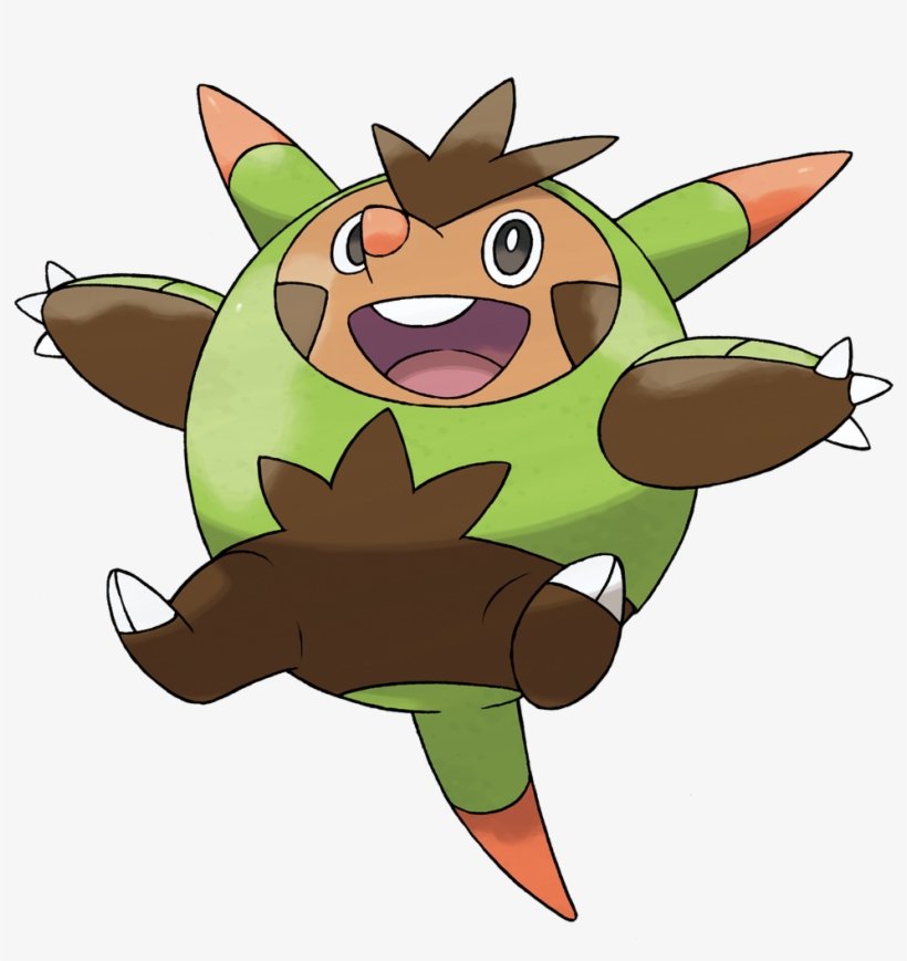 Click To Expand - Pokemon Chespin Evolution - 1023x1014 PNG Download ...