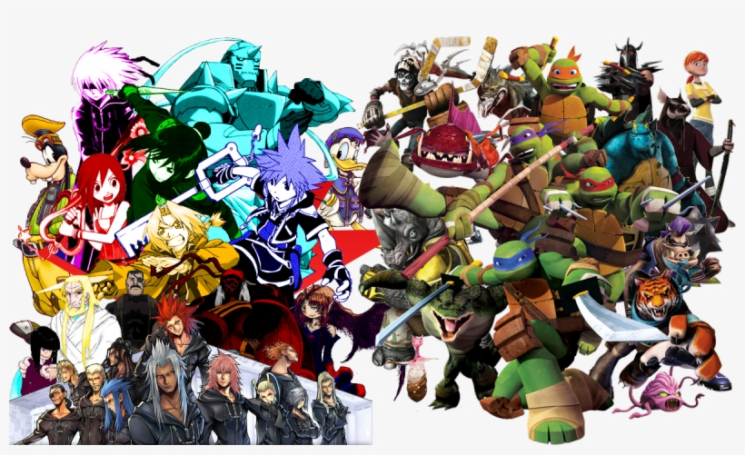 Universe - Kingdom Hearts Teenage Mutant Ninja Turtles - 1200x675 PNG ...