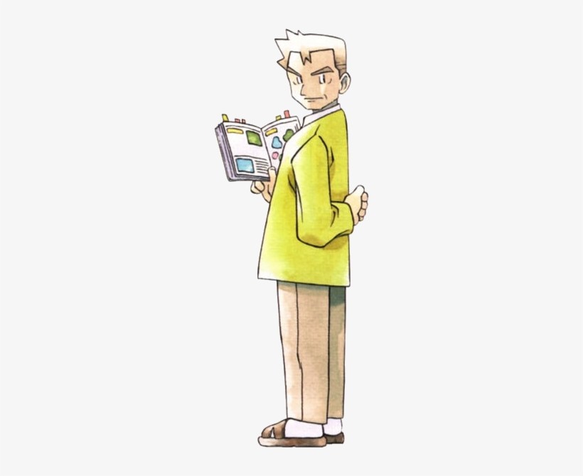 Immagini - Pokemon Professor Oak - 218x590 PNG Download - PNGkit