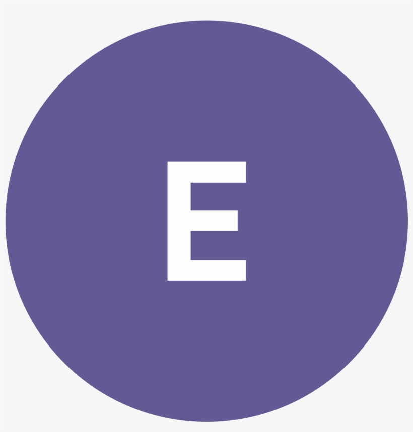 Open - Purple E - 2000x1946 PNG Download - PNGkit