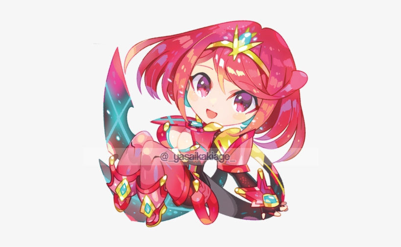 Pyra Acrylic Charm - Cartoon - 480x480 PNG Download - PNGkit