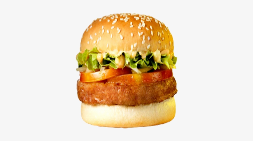 Veg Burger - 500x500 PNG Download - PNGkit