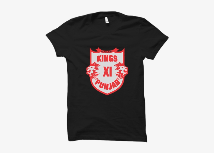 Ipl 04 B- Kings Xi Punjab Half Sleeve Black - Sob X Rbe Shirts ...