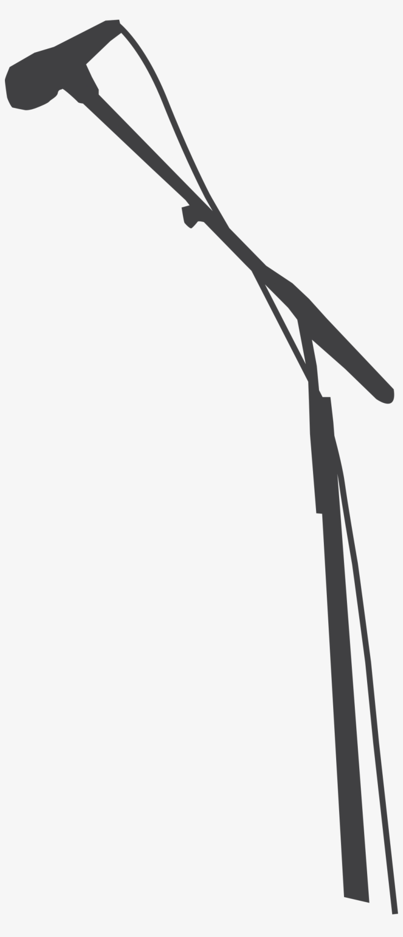 Big Image - Mike With Stand Png - 1054x2400 PNG Download - PNGkit