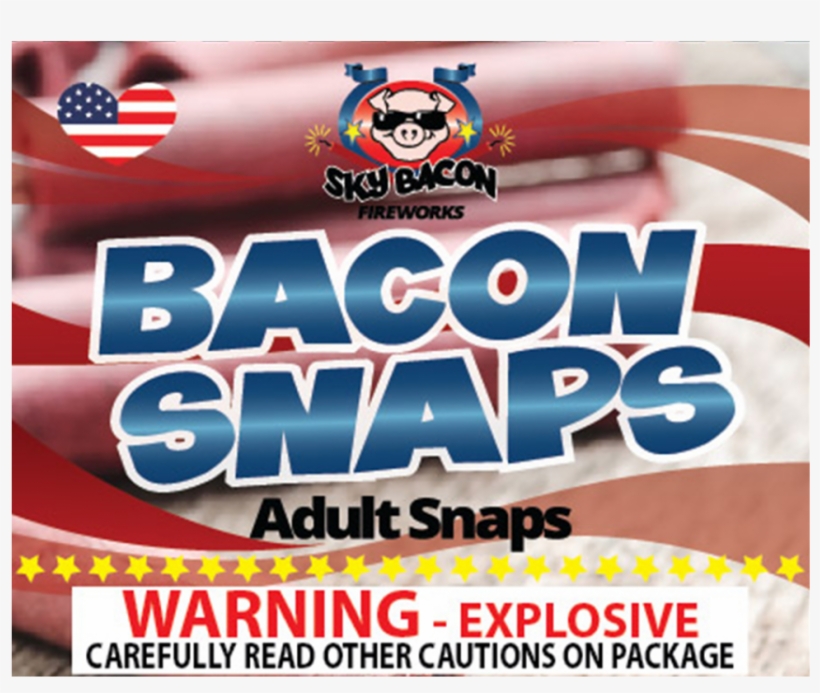 Bacon Snaps - 1000x1000 PNG Download - PNGkit