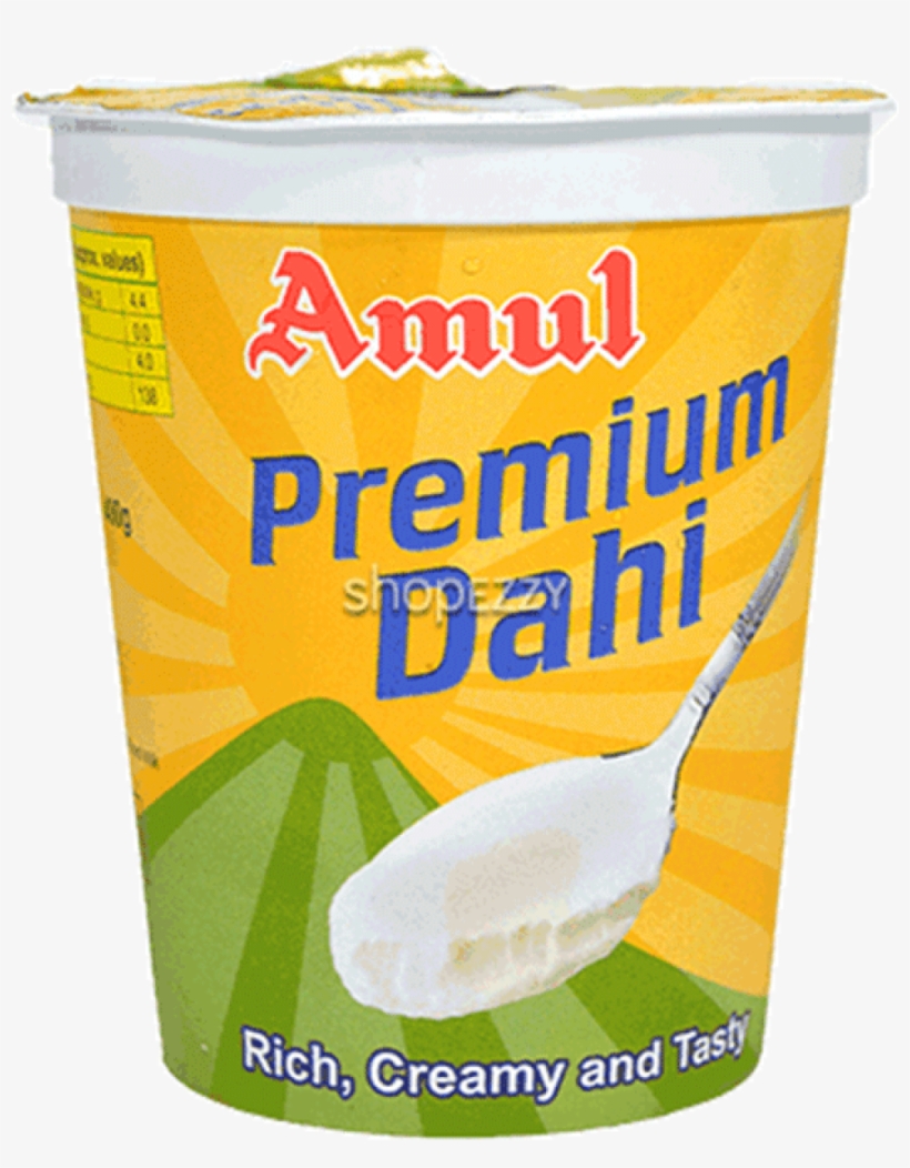 More Views - Amul Premium Dahi 400g - 1000x1225 PNG Download - PNGkit