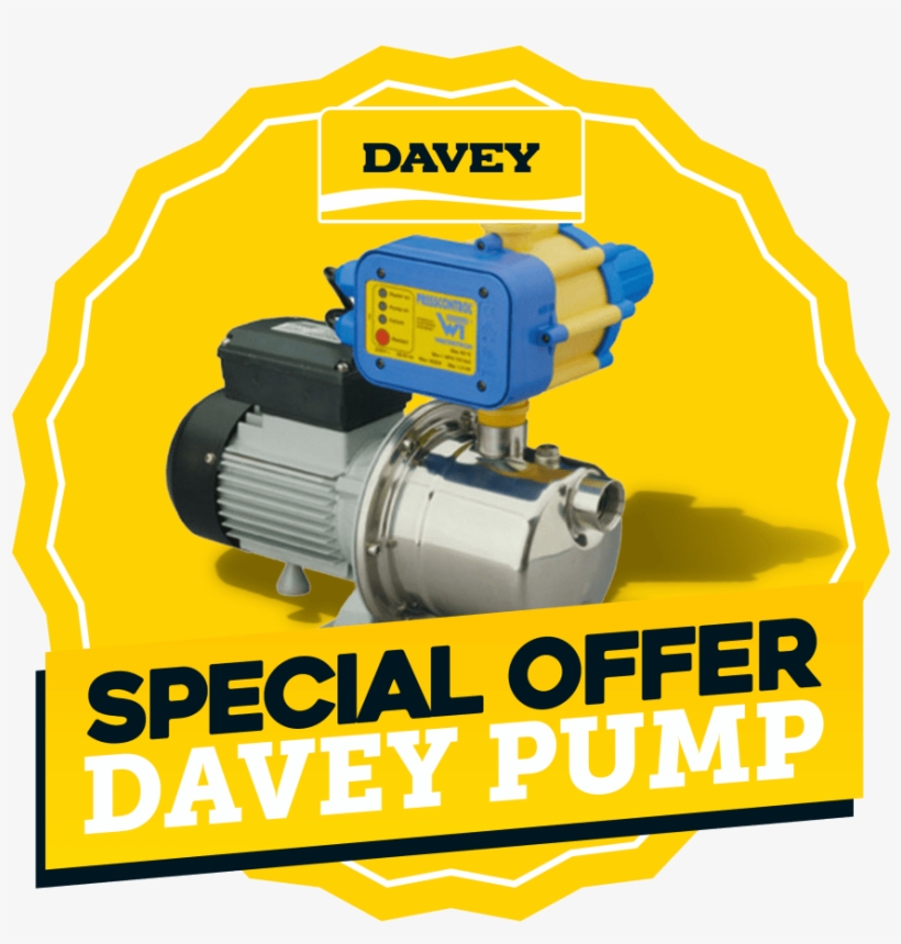 Davey Pump Offer Logo - Davey Sj60-08pc Press Control Garden Watering ...