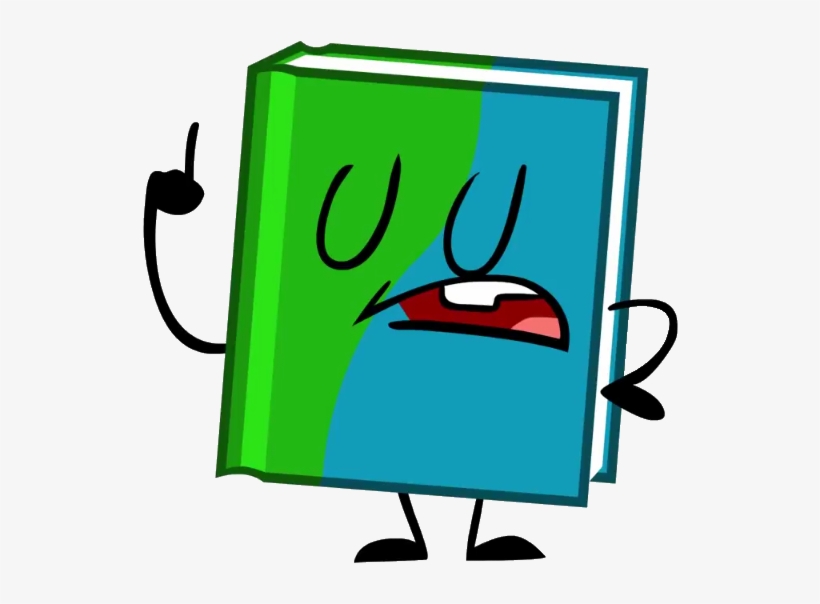 Book Vote - Bfdi Book Pose - 561x552 PNG Download - PNGkit