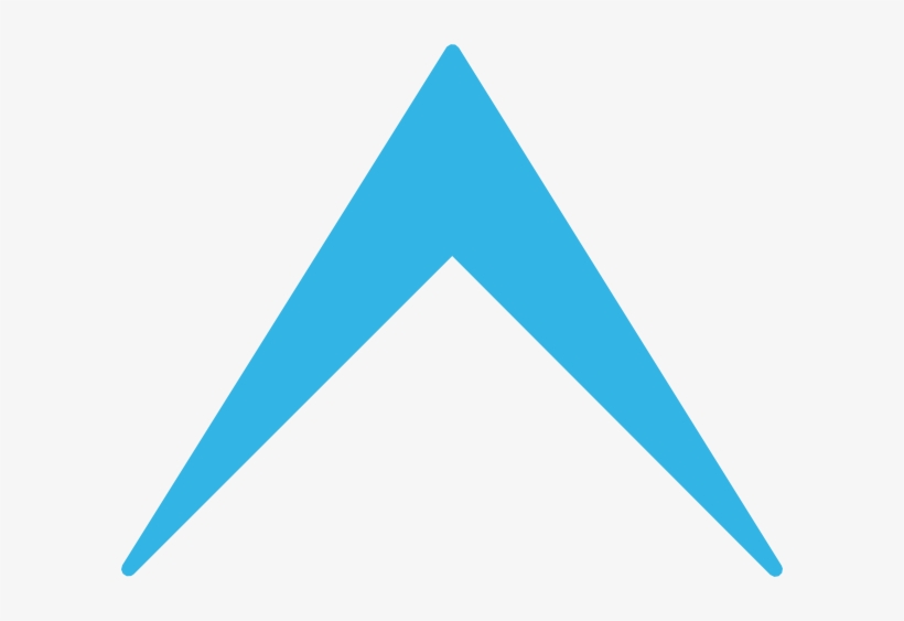 Blue Arrow Up Transparent Background