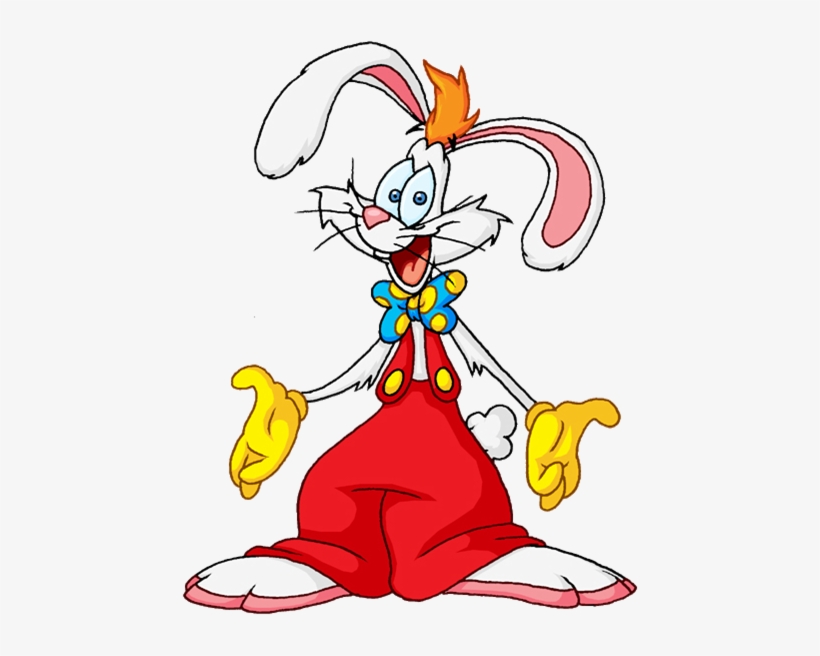 Roger Rabbit - Framed Roger Rabbit Clipart - 456x576 PNG Download - PNGkit