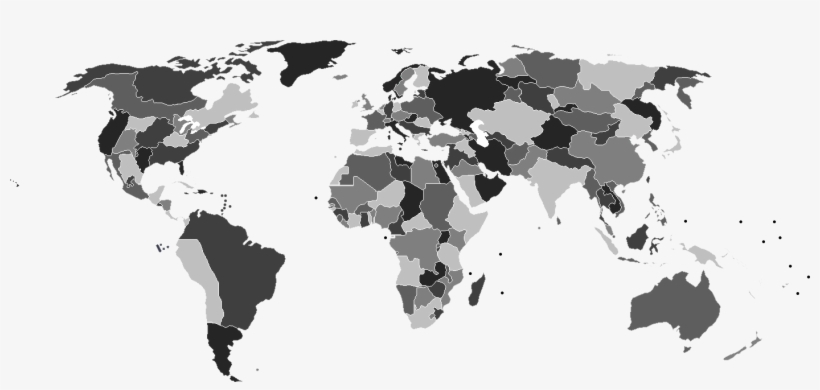 World Map Png - Mapamundi De La Guerra Fria - 1405x601 PNG Download ...