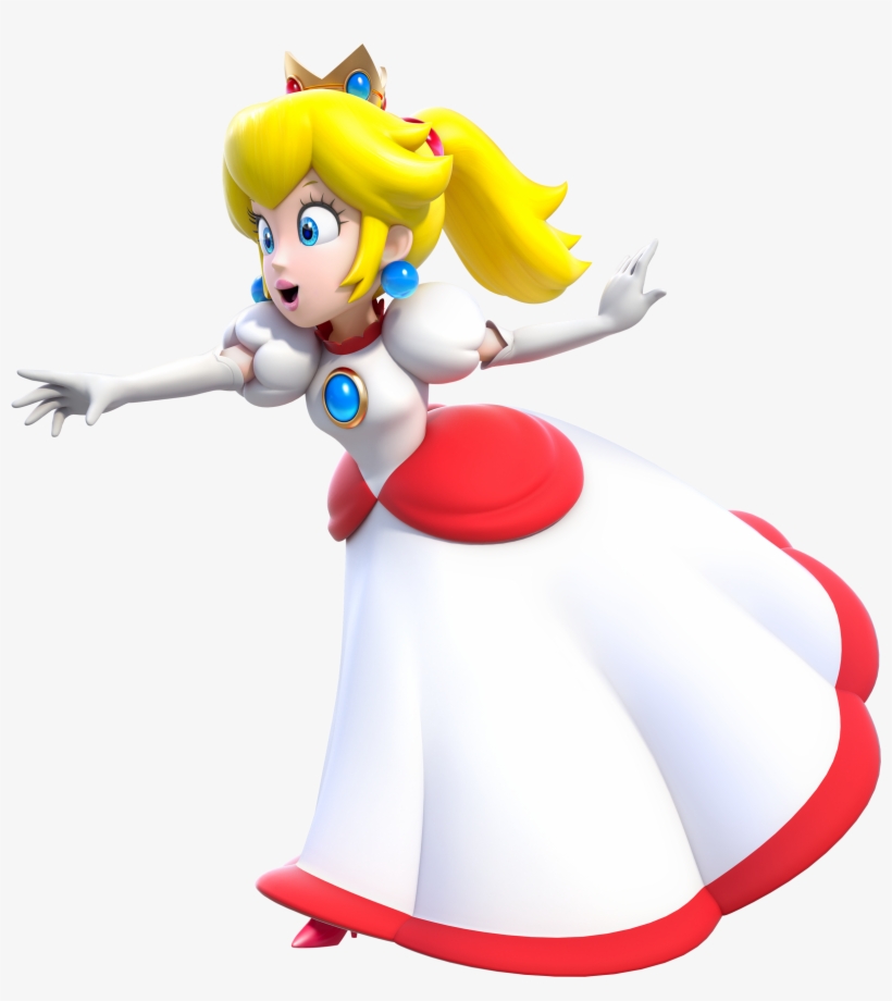 Princess Peach - Super Mario Princess Peach - 2414x2592 PNG Download - PNGkit