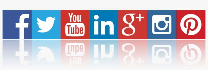 Facebook Twitter Youtube Logo, Www - Social Media Clipart Transparent ...
