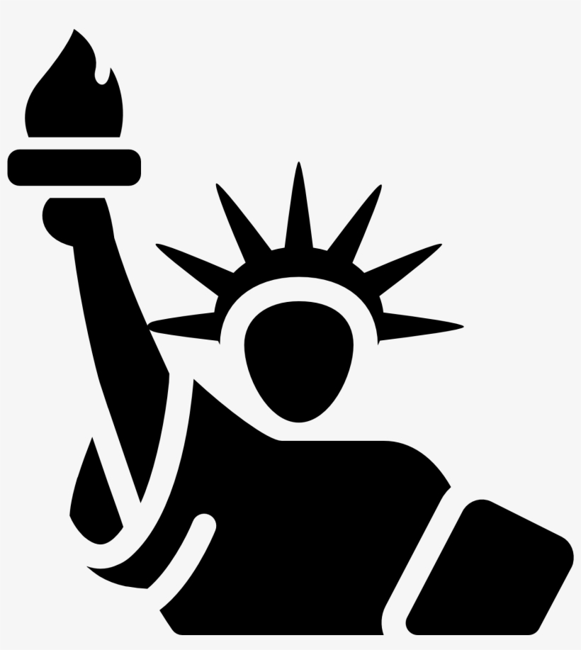 Png Image - Statue Of Liberty Icon - 1600x1600 PNG Download - PNGkit