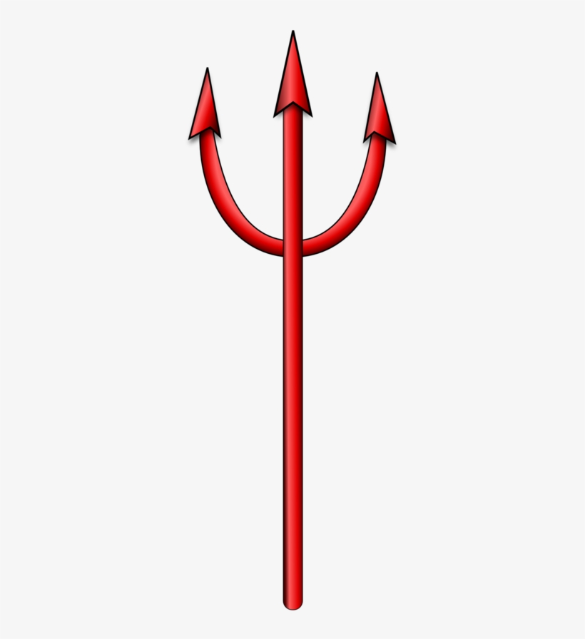 Devil Pitchfork Clipart - 566x800 PNG Download - PNGkit