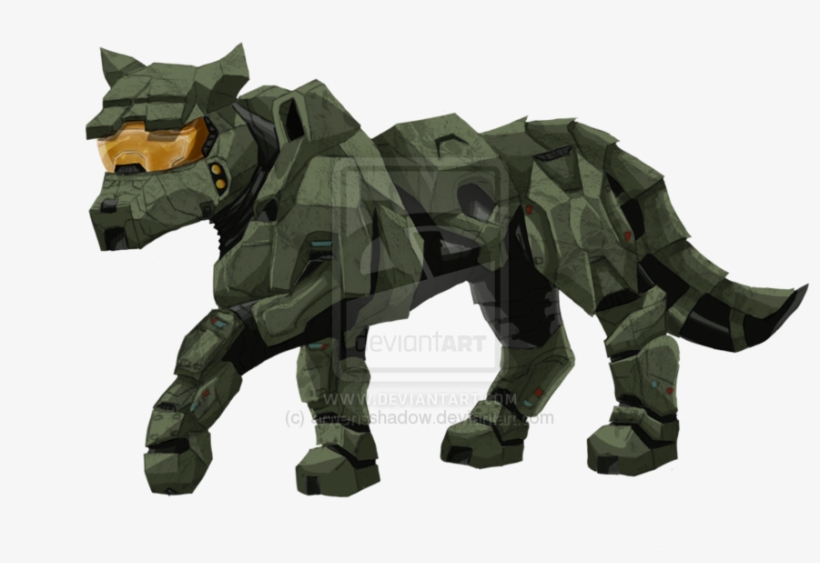 Alpha And Omega Images Master Chief As A Wolf - Halo Master Chief Dog ...