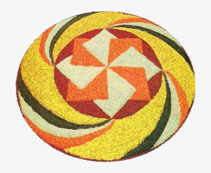 Pookolam Design-3 - Onam Pookalam Design - 704x601 PNG Download - PNGkit