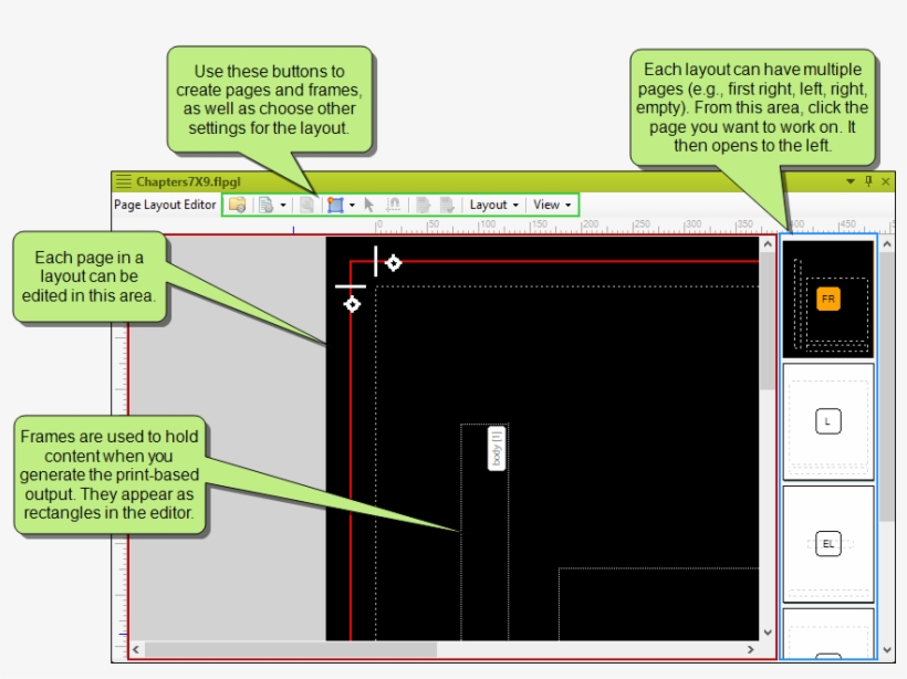 Like All Other Files In Flare, A Page Layout Is An - Diagram - 869x611 ...