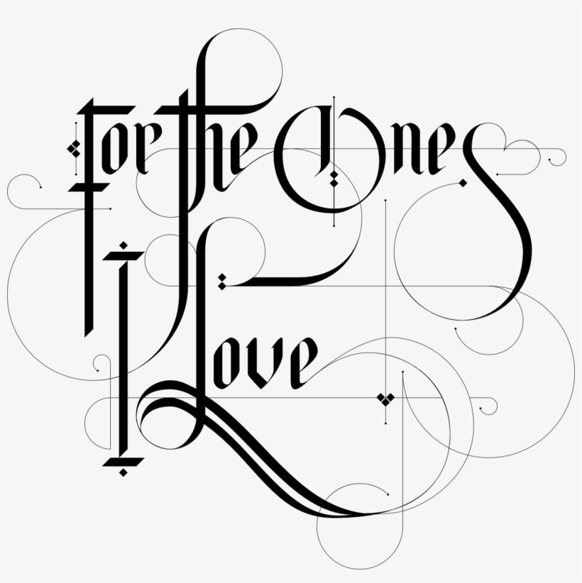 Lettering Design Of Love - 1240x1184 PNG Download - PNGkit
