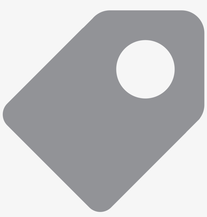 Open - Tag Icon Png Grey - 2000x2000 PNG Download - PNGkit