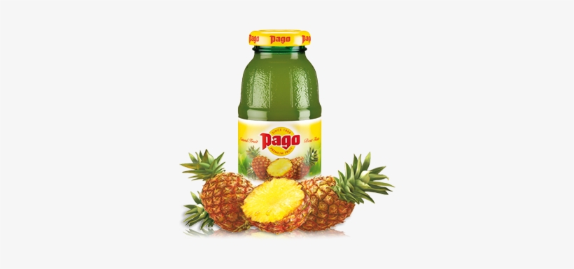 Pago Pinaeapple Juice 24 Bottle X 200 Ml - Pago Ananas - 380x320 PNG ...