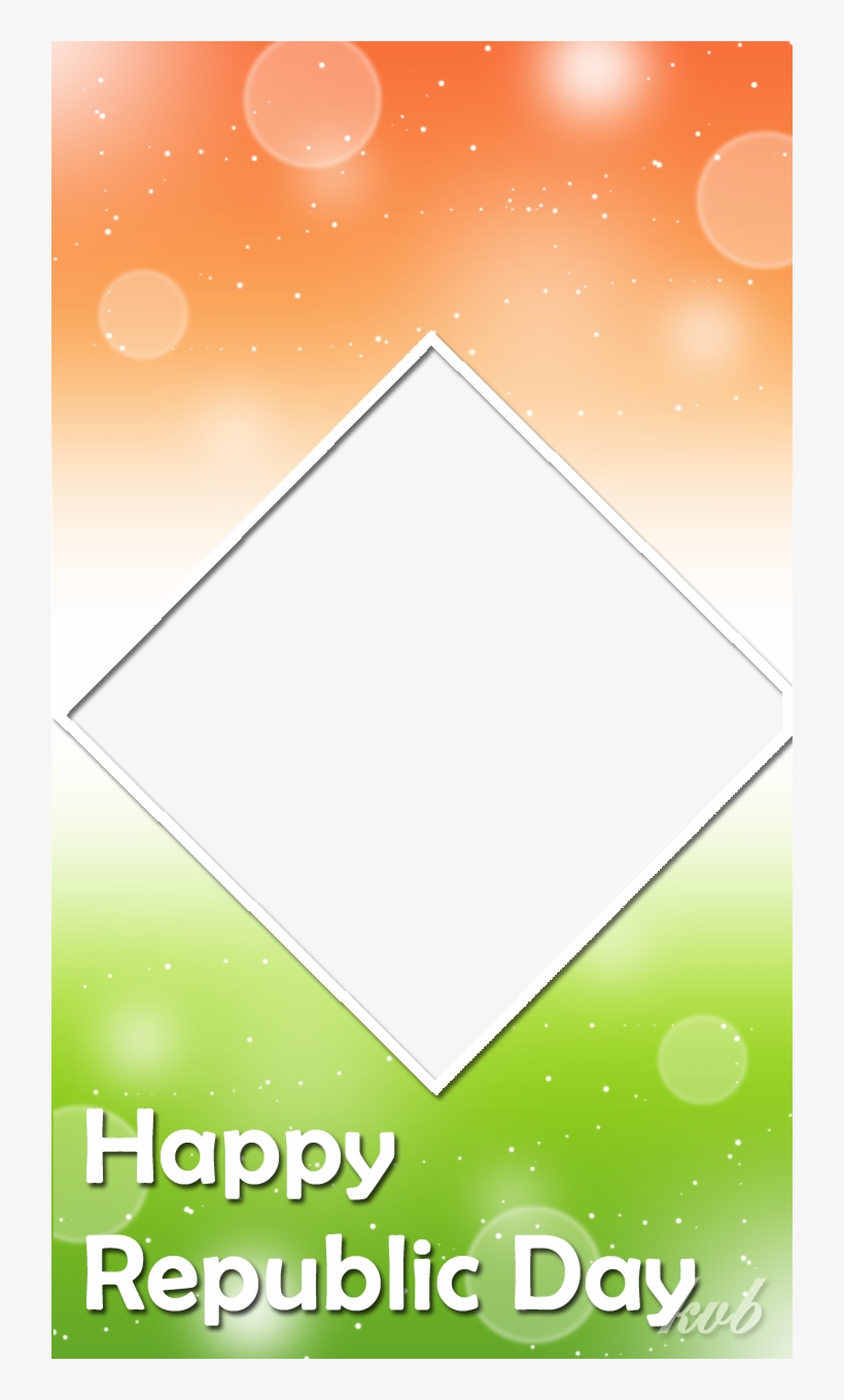 Beautiful Republic Day Greeting - Republic Day Text Png - 720x1280 PNG ...