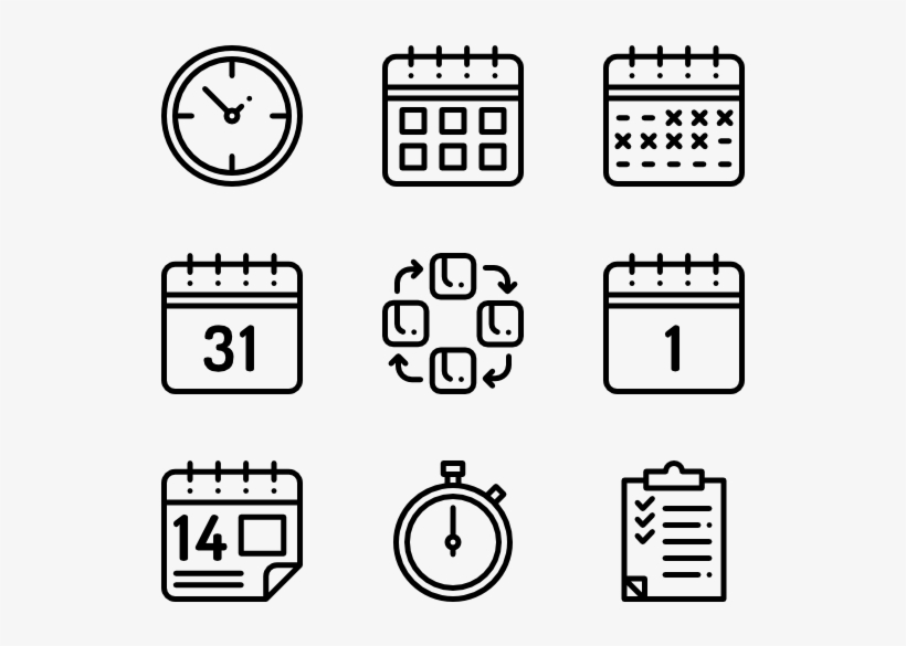 Download Transparent Calendar And Date - Law Icon - PNGkit