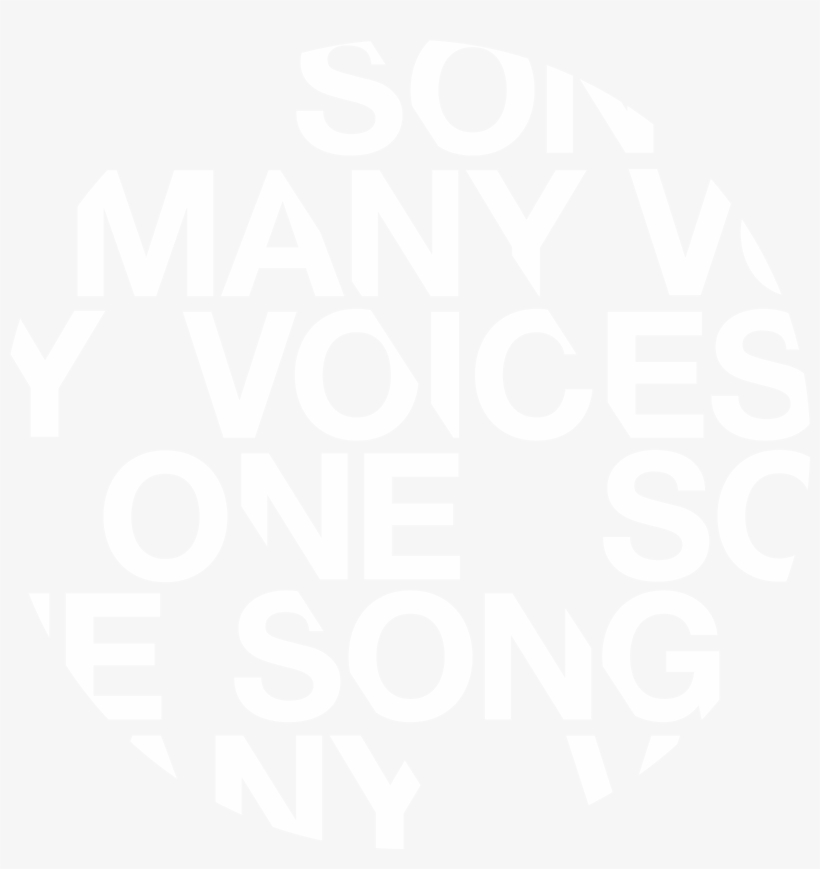 Download Transparent Many Voices, One Song - Poster - PNGkit