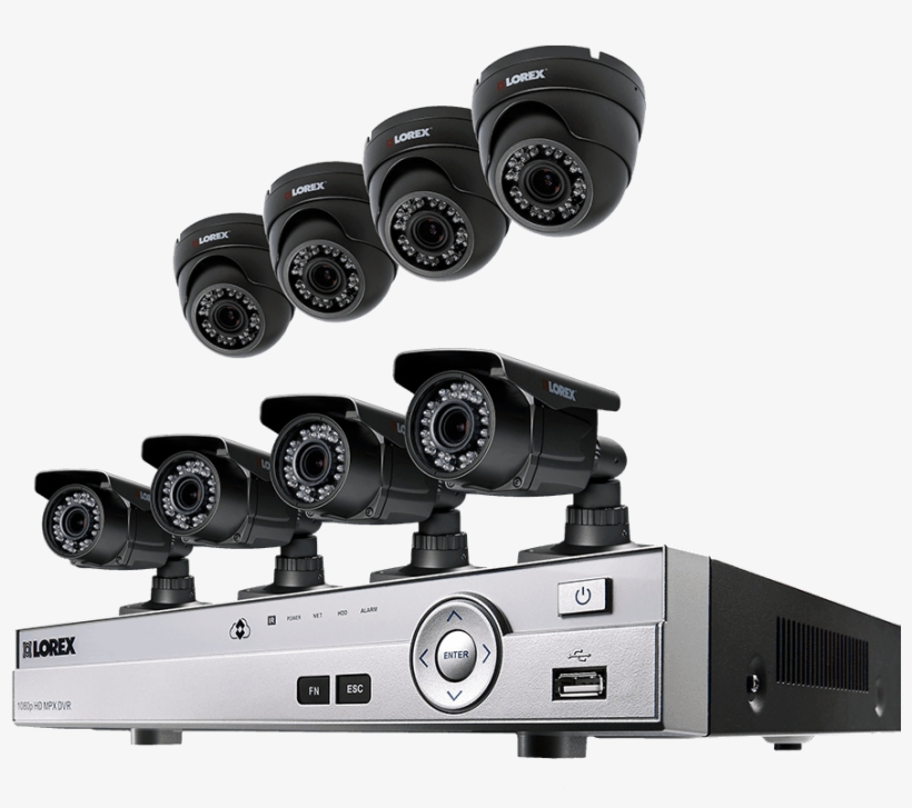 1080p Hd Home Security System With 8 Motorized Varifocal - Lorex Hd ...