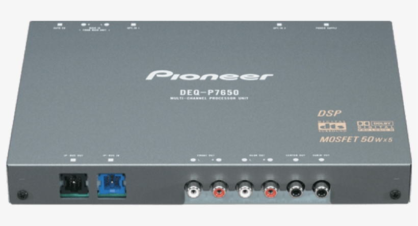 Deq-p7650 - Pioneer Deq-p6600 - Dsp - External - 800x475 PNG Download ...