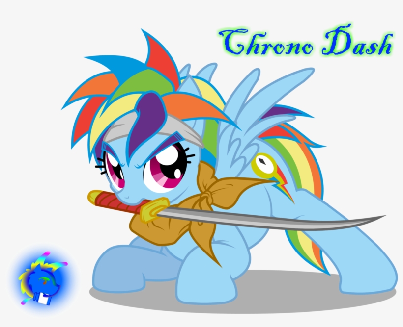 Inkwell, Chrono Trigger, Crono, Crossover, Rainbow - My Little Pony ...