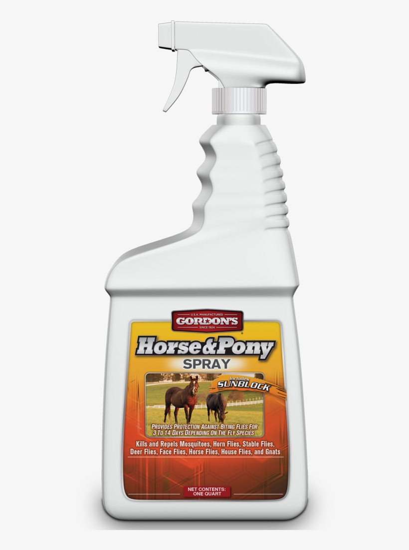 Download Transparent Pyrethrin Insecticide Horse & Stable Spray, Ready ...